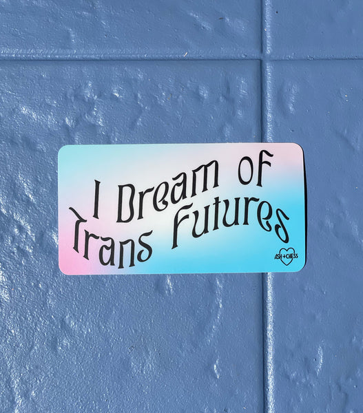 I Dream of Trans Futures Bumper Sticker – Ash + Chess